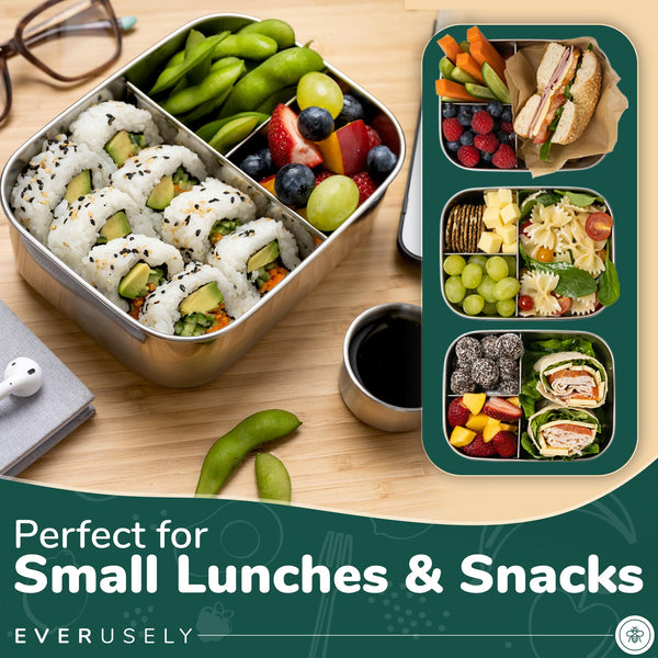 Small Bento Box for Kids - Peach – Everusely